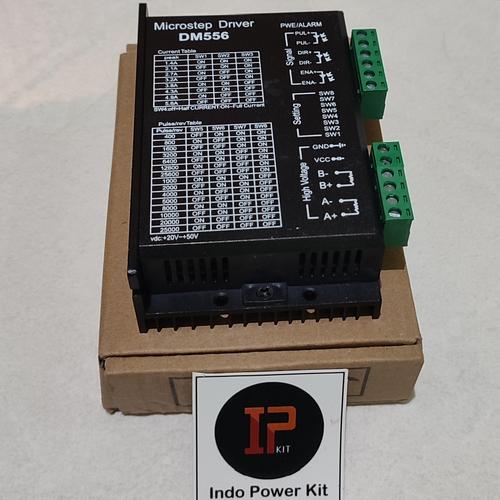 Jual DM556 driver motor stepper 5.6A 2 phase 57 86 Nema23 Nema34 - Kota ...