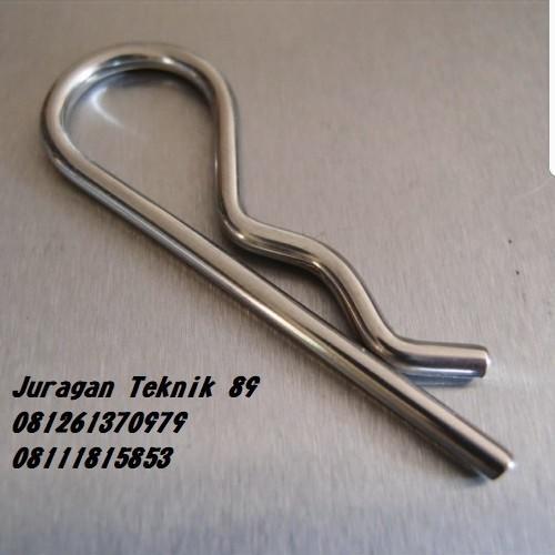 Jual Pin Clip R / Cotter Pin R Kawat 2mm Panjang 50mm - Jakarta Barat ...