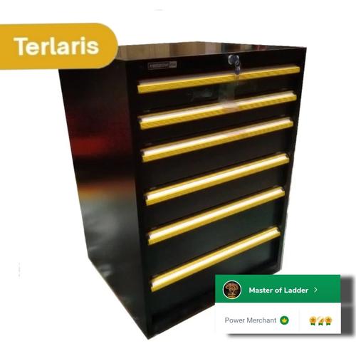 Jual KRISBOW Lemari Bengkel Perkakas TOOL Box Cabinet 6 DRAWER ...