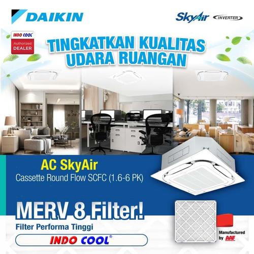 Promo AC DAIKIN CASSETTE 3PK 3 PK INVERTER (Round Flow) Cicil 0% 3x ...