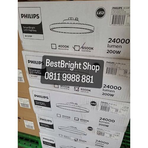 Jual PHILIPS BY229P 200W LED240 SmartBright LED Highbay IP65 Lampu ...