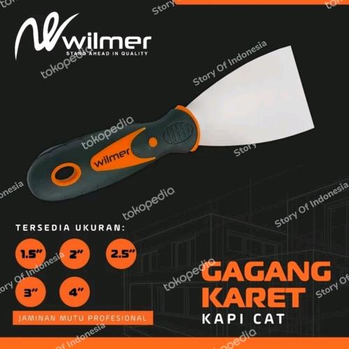 Jual Kape 2" Gagang Karet Dempul Pengerok Cat Kapi 2 Inch Stainless 2 ...