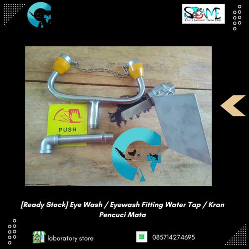 Jual Eye Wash / Eyewash Fitting Water Tap / Kran Pencuci Mata Ready ...