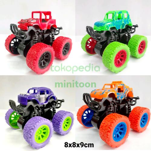 Jual TRUCK OFF ROAD Mainan Monster Truck Friction - Hijau - Kota ...