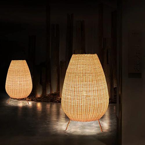 Jual Standing Lamp Rattan / Floor Lamp Rattan / Lampu Lantai Rotan M16 ...
