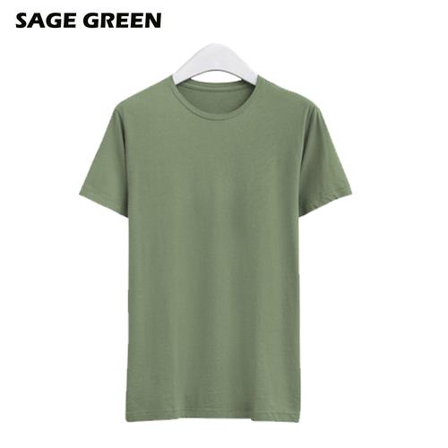 Jual Kaos Polos Pendek Warna Sage Green Unisex Bahan Cotton Combed 30s ...