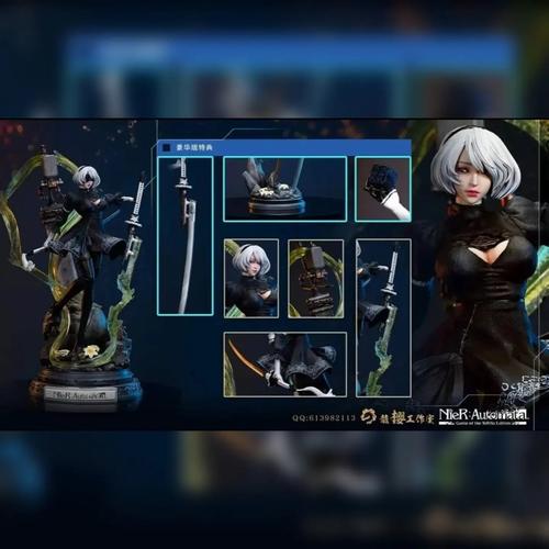 Jual YORHA 2B BY DRAGON SAKURA STUDIO (PREORDER) RESIN STATUE NIER ...