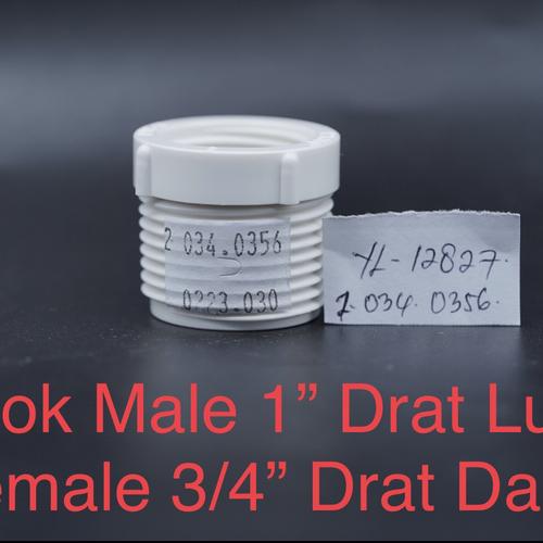 Jual PVC Reducer Sok 1 inch Drat Luar X 3/4 inch Drat Dalam 32mm Male ...
