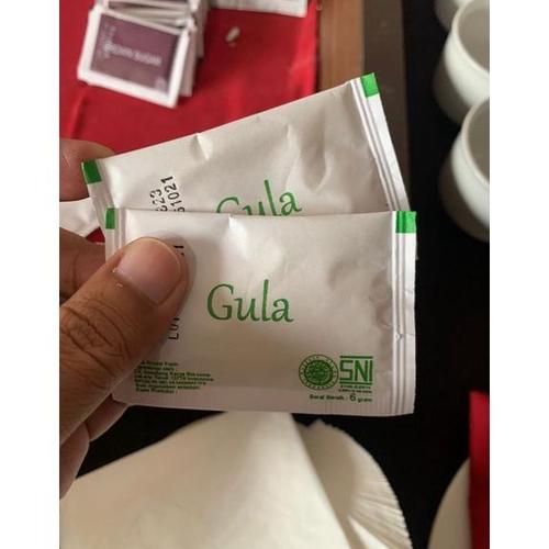 Jual (Sni) Gula Putih Sachet Ber 6Gr / White Sugar Sachet Isi 250Pack ...
