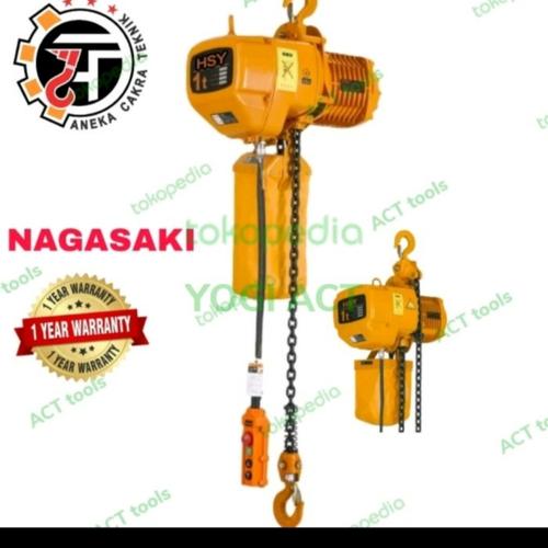 Jual Electric Chain Hoist 3 ton x 6 meter 380Volt Nagasaki Japan ...