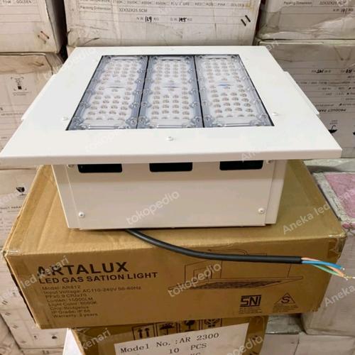 Jual Lampu Led Canopy SPBU Pom bensin 100W chip bridgelux Artalux IP66 ...
