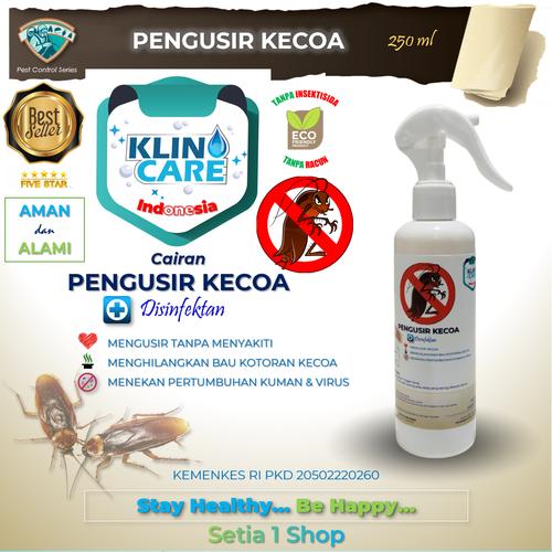 Jual Spray Anti Kecoa Klino Care 250 Ml Pengusir Kecoa Antibacterial ...