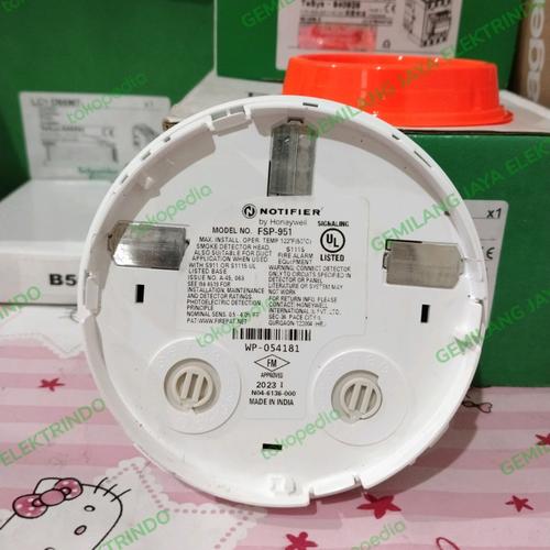Jual Smoke Detector Notifier FSP-951 + Base 501 Notifier by honeywell ...
