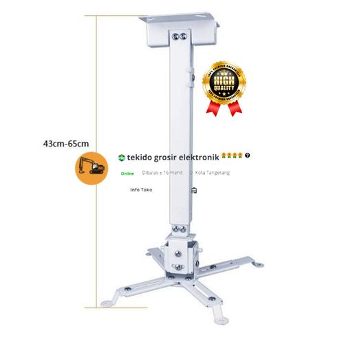 Jual Bracket Projektor Braket Proyektor Tiang Gantung Ceiling Mount ...