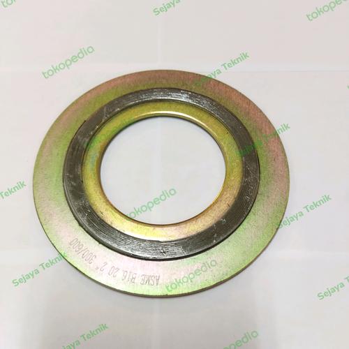 Jual SWG CS Besi Ansi 300 6 - 12 inch Spiral Wound Gasket Carbon Steel ...