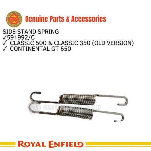 Jual ORIGINAL SPARE PARTS ROYAL ENFIELD SIDE STAND SPRING CLASSIC & GT ...