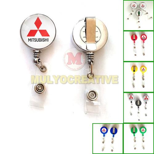Jual ID Card Yoyo Mitsubishi Gantungan Murah ID Card Holder Logo ...