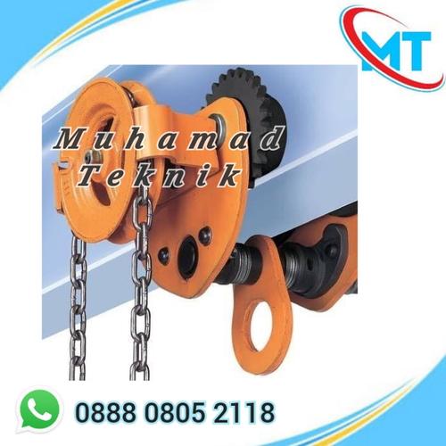 Jual Gear Troli Hoist Takel Japan Geared Trolley 5 ton 3 meter NAGASAKI ...