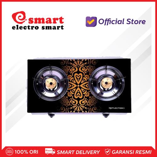 Jual NIKO Kompor Gas Kaca 2 Tungku - Reflection 3 - Kab. Karawang - electro smart Kerawang ...