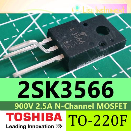 Jual 2SK3566 K3566 900V 2.5A N-Channel MOSFET TO-220F Toshiba Original - Kota Depok - Lisu ...