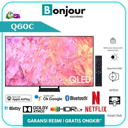 Promo TV QLED SAMSUNG 85 INCH Q60C 85 UHD 4K SMART 85Q60C Pengganti ...