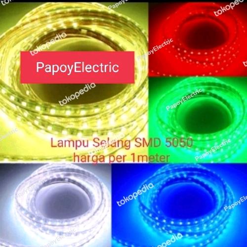 Jual Lampu Led Strip Selang SMD 5050 220V Outdoor Led Selang Waterproof ...