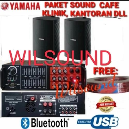 Jual PAKET SOUND SYSTEM CAFE RESTORAN KLINIK KANTOR RUMAHAN YAMAHA 2 ...