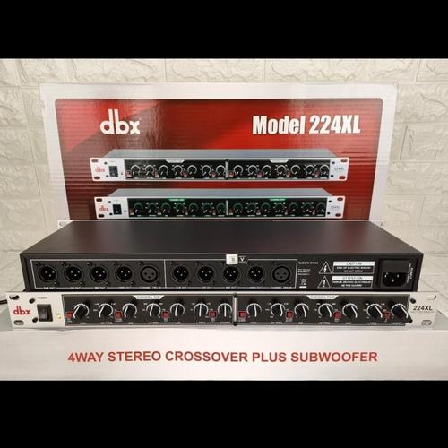 Jual Crossover DBX 224XL 4 way + Subwoofer crosover dbx224xl New Grade ...