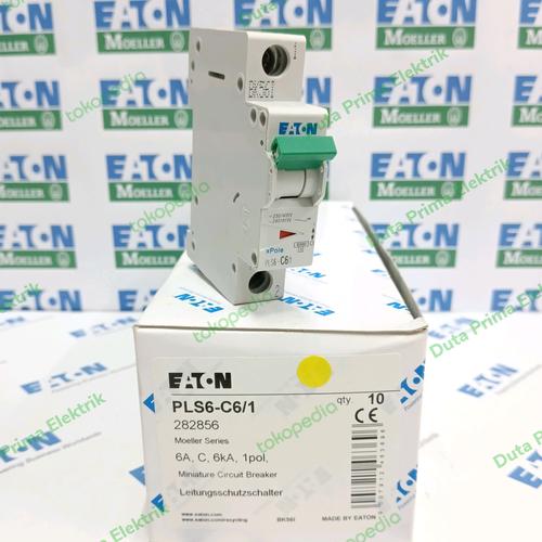 Jual PLS6-C6/1 EATON Moeller - Miniature Circuit Breaker MCB PLS6 ...