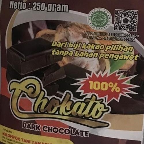 Jual Chokato Dark Chocolate Original 100% - 100 gram - Kota Payakumbuh ...