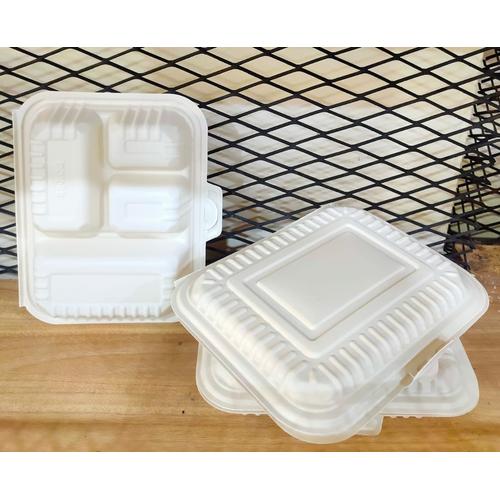 Jual MEAL BOX SEKAT 4 MERAK ISI 20PCS KOTAK MAKAN LUNCH BOX CREAM SKAT ...