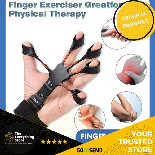 Jual Silicone Grip Device Finger Exercise Hand Grip Trainer Training ...