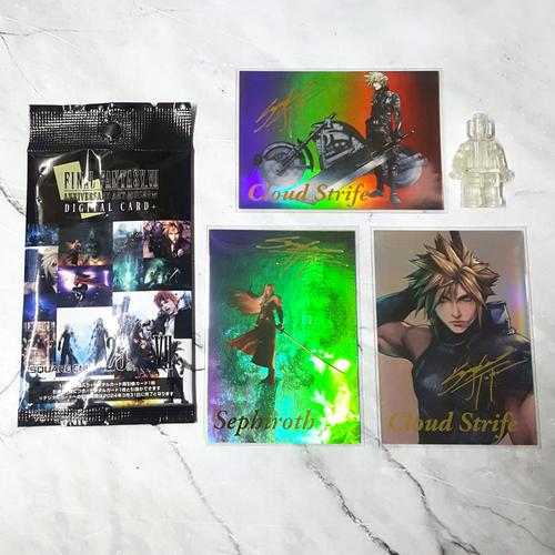 Jual FINAL FANTASY VII Anniversary Art Museum [Secret Card] Cloud Daytona Sephiroth - #100 Cloud ...