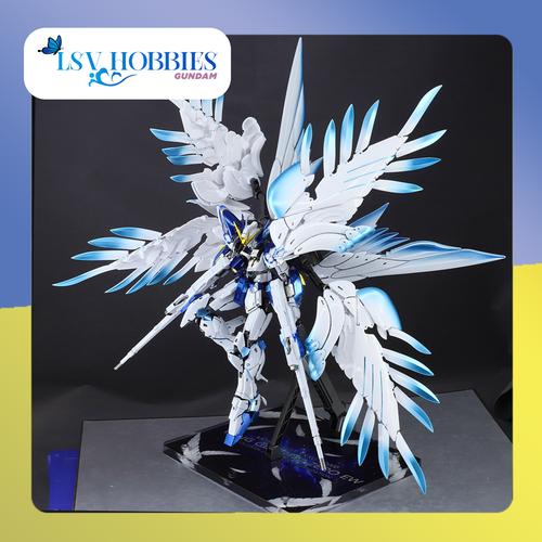 Jual Bandai Gundam Ice Blue MG New Flying Wing Zero Modified KA - 1 ...