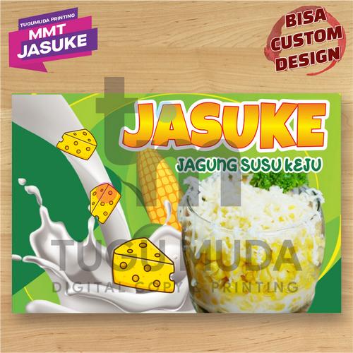 Jual Cetak Spanduk|Banner|MMT - KIOS JASUKE-JAGUNG SERUT-SUSU KEJU ...