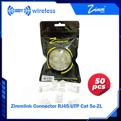 Jual Konektor RJ45 UTP cat 5e ZimmLink - ZL Connector isi 50pcs - Kota ...