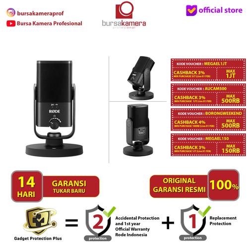 Promo RODE NTUSB Mini / NT USB Mini / NT-USB Mini Microphone GARANSI ...