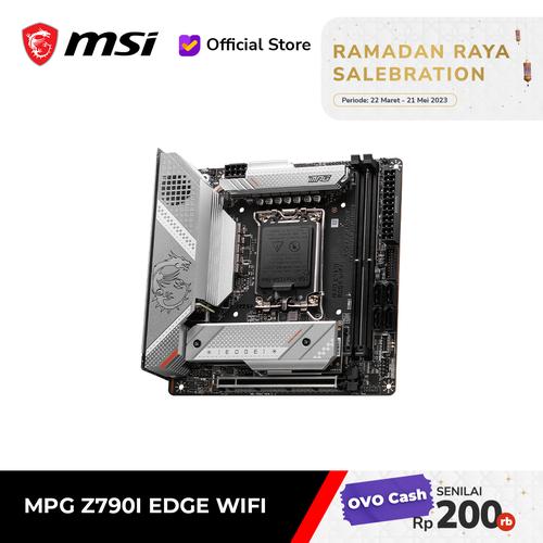 Promo Msi Mpg Z790i Edge Wifi Mini Itx Motherboard Lga 1700 Z790 I