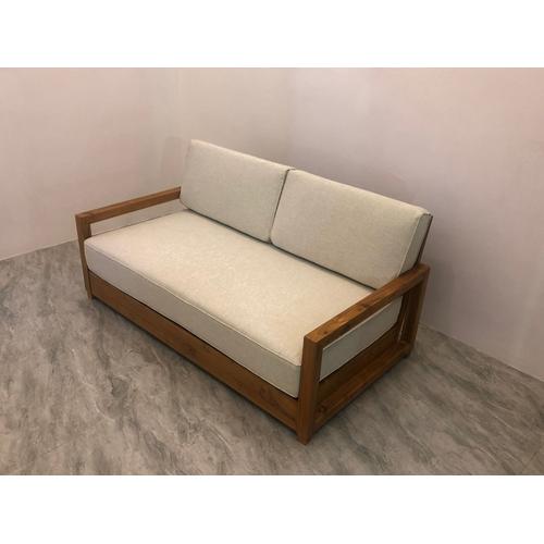 Jual Sofa Minimalis 2 Seater Kayu Jati Natural Finishing - Kab. Jepara ...