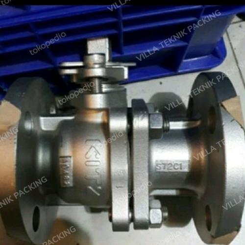 Jual Ball valve Kitz Stainless SS304 4" Inch Jis 10K / Baal Valve Flange - Jakarta Barat - VILLA ...
