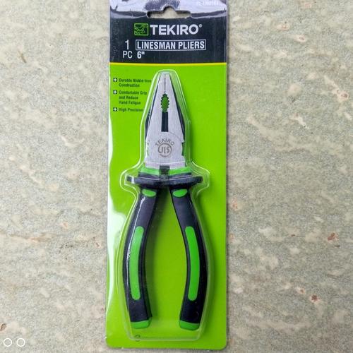 Jual Tang Kombinasi 6 inci Tekiro Linesman Plier TEKIRO - Kota ...