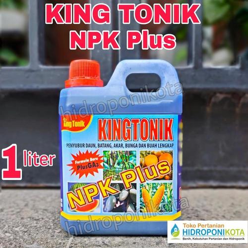 Jual pupuk NPK cair king tonik 1 liter - pupuk daun - pupuk tanaman - Kota Depok - Fleopai Store ...