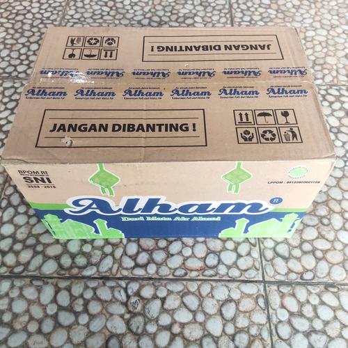 Jual ALHAM AIR MINERAL CUP/ GELAS PER KARTON (48CUP x 200mL) - Kota ...