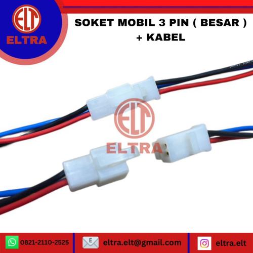Jual soket mobil besar 3 pin + kabel - Kota Surabaya - ELTRA ELT ...