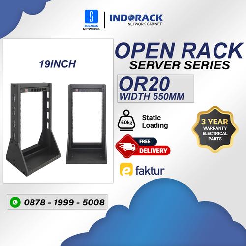 Jual Open Rack 20U Indorack Rack Server 19" OR20 Rak Server 19inch ...