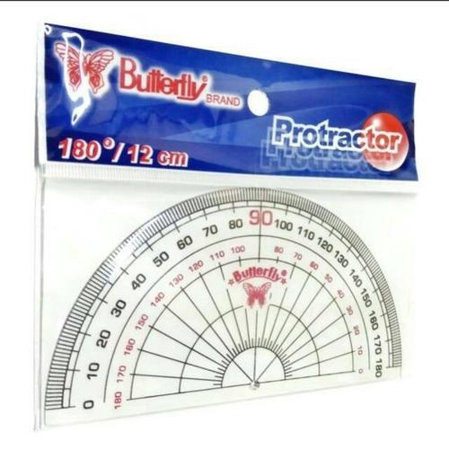 Jual Penggaris Busur Derajat plastik Butterfly - Jakarta Selatan ...