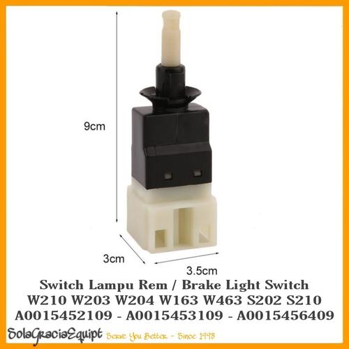 Jual Switch Lampu Rem / Switch Brake Stop Lamp Mercedes W202 W203 W208 ...