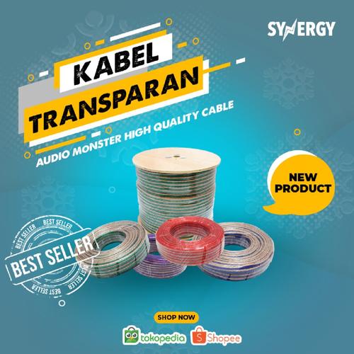 Jual Kabel Audio / Transparan / Monster Listrik Serabut Synergy By ...