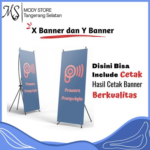 Jual X Banner 60x160cm / X Banner Stand / Banner Disply / Tiang X ...