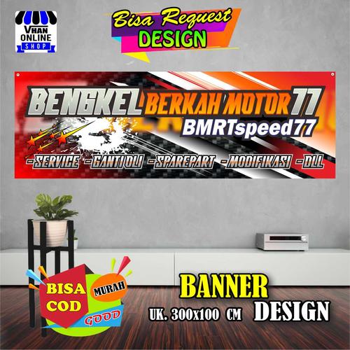 Jual Banner Spanduk Racing Bengkel, Racing Sparepart, Bagus Keren - Kab ...
